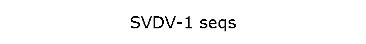 SVDV-1 seqs
